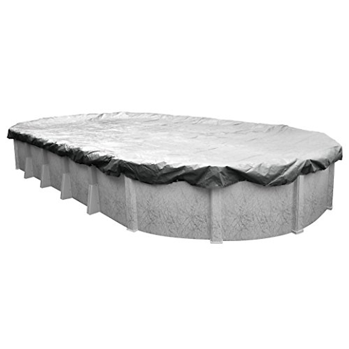 Pool Mate 551632-4 Heavy-Duty Silverado Winter Pool Cover for Oval Above Ground Swimming Pools, 16 x 32-ft. Oval Pool
