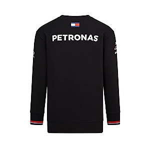 Mercedes AMG Petronas Formula One Team - Official Formula 1 Merchandise - 2022 Team Sweatshirt - Black - XL