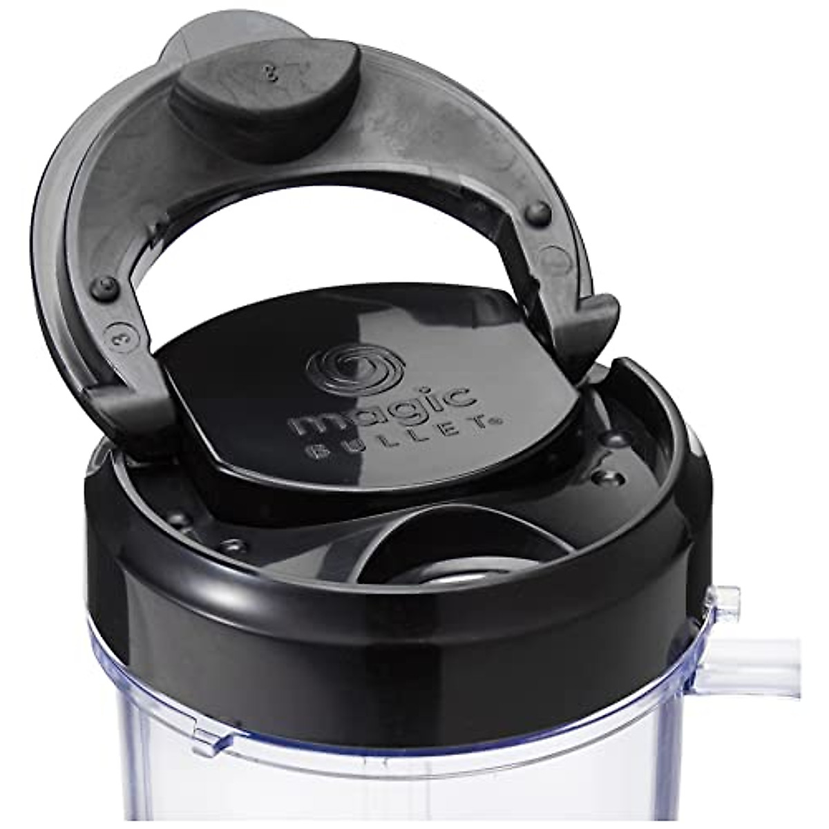 Magic Bullet 22 Ounce Travel Mug with Flip Top Lid, Black