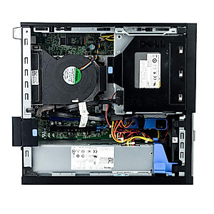 Dell Optiplex 7010 PC with 24 FHD Dell Monitor, Wireless Keyboard, WiFi, Intel i5, 8GB Memory, 240GB SSD Storage, Windows 10 (Renewed)