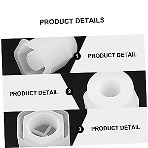 Didiseaon 1pc Storage Box Mold Pencil Organizer Case Ashtray Mold Soap Molds Bottle Silicone Bottle Resin Jewelry Organizer Tray Storage Container Mold DIY Silicone Mold DIY Mold Silica Gel