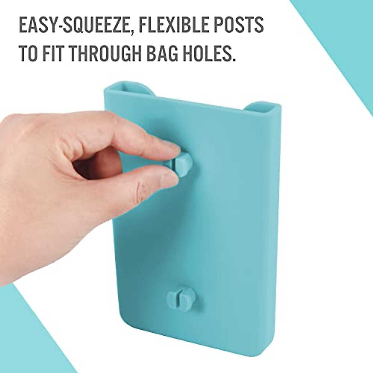 Tributary Brands - Phone Holder Compatible with Bogg Bag - Universal and Made of Silicone Teal