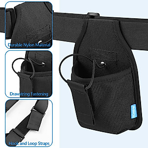 Xxerciz Mic Belt Microphone Belt with Adjustable Nylon Strap Microphone Transmitter Carrier Pouch Great For Fitness Instructors Theatre Speaker Teacher Pilates Teachers