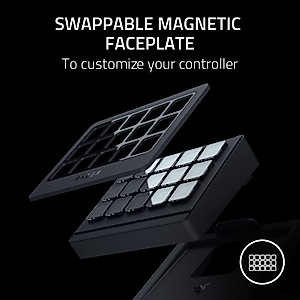 Razer Stream Controller X: All-in-One Keypad for Streaming - 15 Switchblade Buttons - Multi-Link Macros - Swappable Magnetic Faceplate - Designed for PC & Mac Compatibility