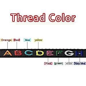 Personalized Nylon Cat Collar Breakaway with Bell - Custom Embroidered Text ID Collars with Pet Name and Phone Number