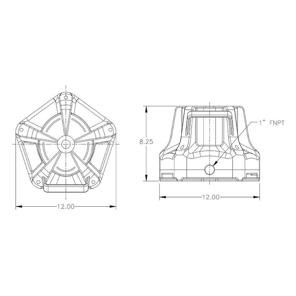 Little Giant APCP-1700 Automatic 1700 GPH Swimming Pool Cover Submersible Water Pump, 1/3-HP, 115V (2 Pack)