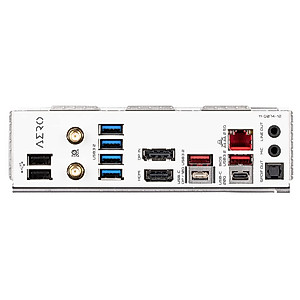 Gigabyte Z790 AERO G Motherboard - Supports Intel Core 14th CPUs, up to 7600MHz DDR5 (OC), 1хPCIe 5.0+4xPCIe 4.0 M.2, Wi-Fi 6E, 2.5GbE LAN, USB 3.2 Gen 2x2