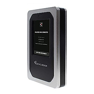 DataLocker 1TB SSD External Hard Drive for Mac, Windows, & Linux - Portable SSD Hard Drive with Password Protected Hardware Encrypted SSD, Touchscreen, TAA Compliant, & IP64 Dust/Water, USB-C/USB-A