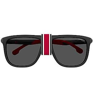 Carrera Hyperfit 17/S Sunglasses, Matte Black Frame, Grey Lens, 716736361154