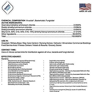WipesPlus Disinfecting Wipes (240 Total Wipes) - 3 Packs of 80 Industrial Strength Sanitizing Wipes - 80 Disinfectant Wipes per Pack - Made in the USA
