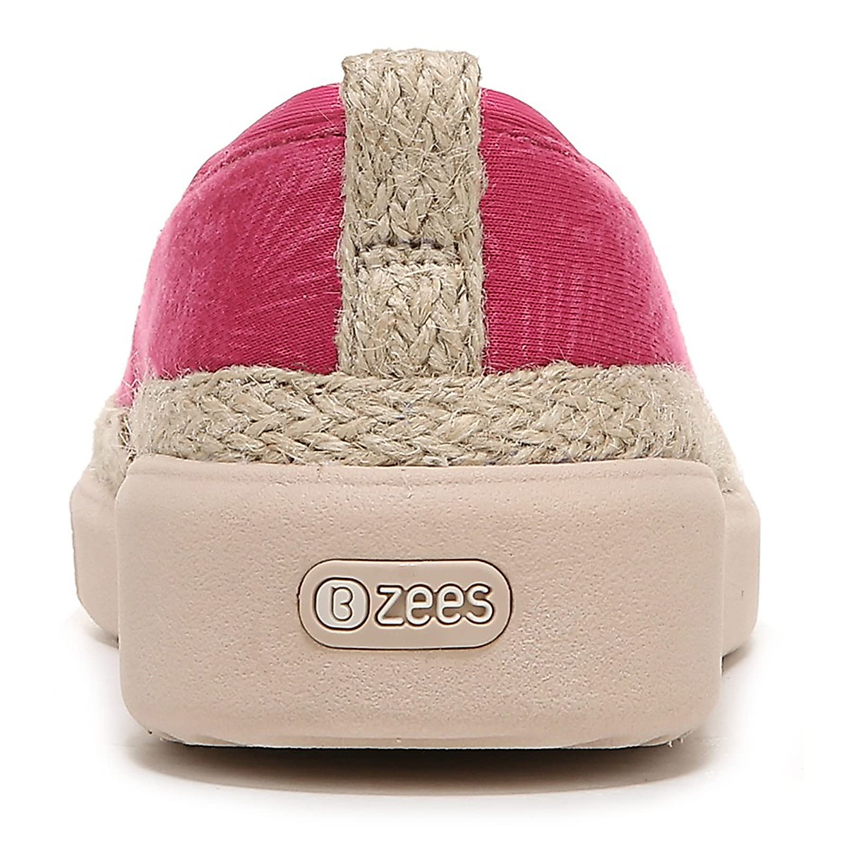 BZees Womens Maui Slip-on Loafer, Pink, 7.5 US