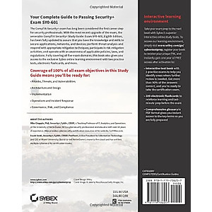 CompTIA Security+ Study Guide: Exam SY0-601 (Sybex Study Guide)