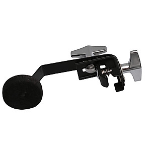 3 Pack Drum Damper Mute Silencer Clamp-on Tone Control Muffler for Vintage & Modern Snares Tom Accessories Black