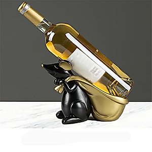 DOUBA Nordic Restaurant Cartoon red Wine Rack Decoration Ornaments Home Wine Cabinet Wine Bottle Rack