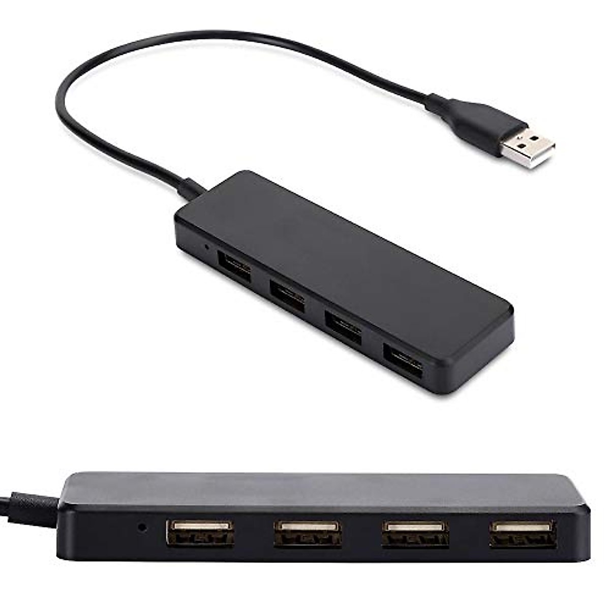 Voluxe Hub Adapter, 5Gbps Hub, Stable Small Size 4‑in‑1 Good Performance for Computer Desktop