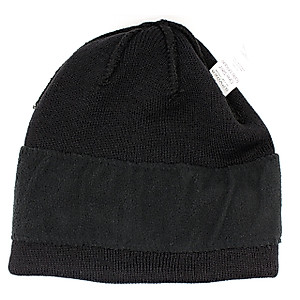 Spyder Wool Blend Beanies Hat for Men & Women | Two Packs with Inner Fleece Lined Headband | Black and Grey | One Size Fit Most