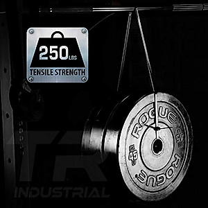 TR Industrial Ultra Heavy Duty Multi-Purpose UV Cable Ties (50-Piece), 250 lbs. Tensile Strength, 8.9", Black