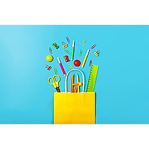 ysmile 12 ct Gift Kraft Paper Bag with Handle for Birthday Party Favor for Present in Bulk 8.2x5.9x3.1 from Yellow…