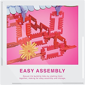 PINXIES Unicorn Barn | Build-Your-Own Magical Animals Farm Play Set, Kids 3D Puzzle Toy - STEM Girl Toys Ages 6-7 and Up