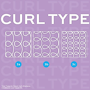 John Frieda Anti Frizz, Frizz Ease Dream Curls Shampoo, SLS/SLES Sulfate Free Shampoo for Curly Hair, Helps Control Frizz, with Curl Enhancing Technology, 8.45 Fluid Ounces