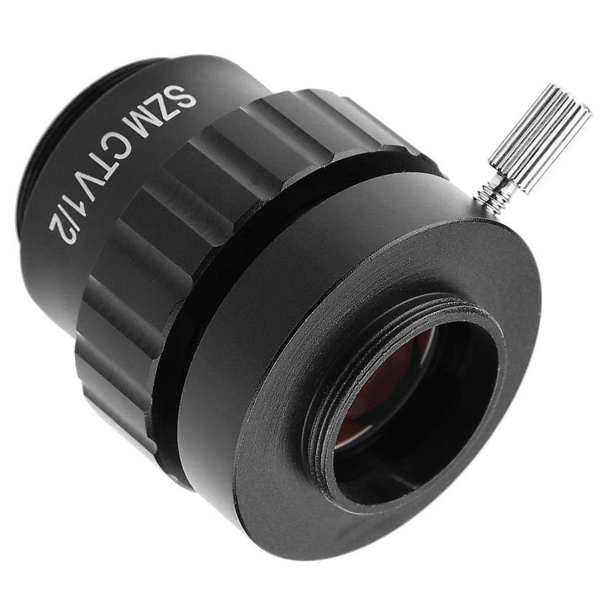 Stereo Microscope High Eyepiece 0.5X C-Mount Objective Lens 1/2 CTV Adapter for Video Digital Camera Trinocular Stereo MICR