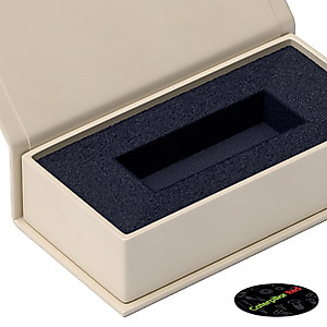 Caterpillar Red 4 x Magnetic USB Presentation Gift Boxes, Cream Colour, Flash Drives, Removable Drives, Wedding USB Box, Wedding Presentation Gift Box, Photography, 4, Present Gift