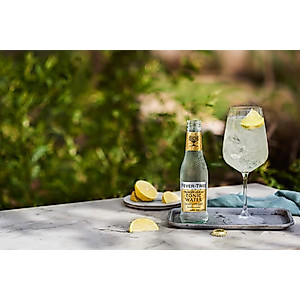 Fever Tree Indian Tonic Water - Premium Quality Mixer - Refreshing Beverage for Cocktails & Mocktails. Naturally Sourced Ingredients, No Artificial Sweeteners or Colors - 200 ML Bottles - Pack of 24