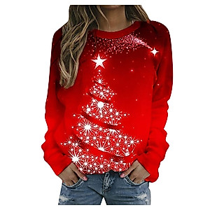 merry christmas sweatshirt for women fall sweatshirts shirt pullover tee funny xmas tops shirts jacket coat zip up drawstring full zipper fall casual western wear for woman sweatpants women baggy
