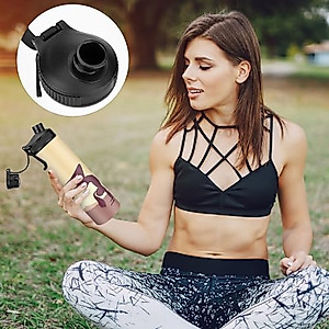 TOVERKAU 8 Pack 20 OZ Sublimation Sport Water Bottles Sublimation Tumblers Skinny Straight Bulk, Vasos para Sublimar, Sublimate Cups Blanks for Vinyl Project, Stainless Steel, Insulated, Twist Lid