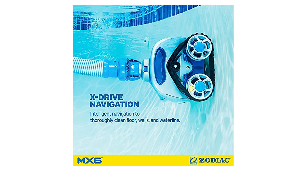 Zodiac MX6 Automatic Suction-Side Pool Cleaner Vacuum for In-ground ...