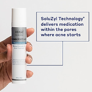 Obagi CLENZIderm M.D. Therapeutic Lotion – Lightweight Acne Treatment with 5% Benzoyl Peroxide (BPO) – 1.6 oz