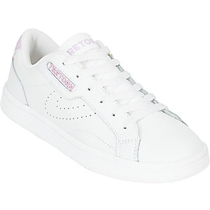 TRETORN Women's Center Court Sneaker, White Green, 7