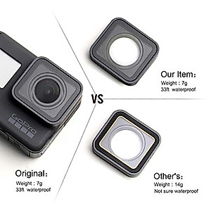 Replacement Protective Lens Cover for GoPro Hero 5 6 7 Camera Glass Protector Lens Cover Repair Part Accessories