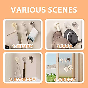 NHO Ovent Mitt Hanger - Twist Lock Suction Clips for Kitchen Stove Gloves - Hooks for Door - Towels Holder for Bathroom - Hanging Stuff for Cabinet Fridge Refrigerator - Grey