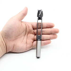 Jersvimc 1Pcs Wood Dowel Plug Cutter (5/16" / 8mm Borehole Inner Diameter) with 13mm Shank, Drill Plug Drill Bit for Woodworking Furniture