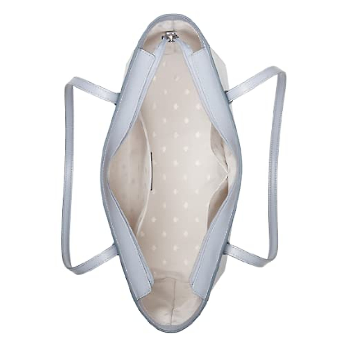 Kate Spade New York Schuyler Medium Leather Tote Shoulder Bag in Brushed Steel