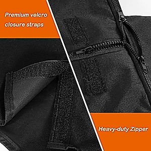 MixRBBQ Grill Cover for Weber Traveler Grill, Heavy Duty 600D Polyester Storage Cover Replacement Parts, Compatible with Weber 7030 Cargo Protector Storage Bag