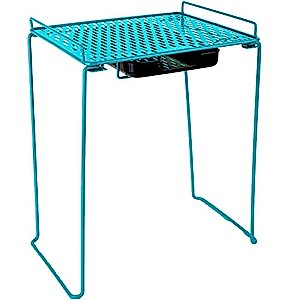 Five Star Extra Tall Locker Shelf and Drawer, Holds 100 lbs., 14 in. Clearance, Fits 12 in. Width Lockers, Locker Accessories, Teal (73363)