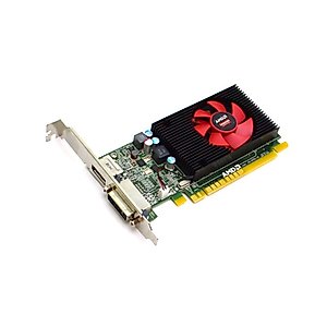 Dell X0CVJ AMD Radeon R5 340 PCIe 2GB GDDR3 1x DP 1x DVI Low Profile Video Card (Renewed)