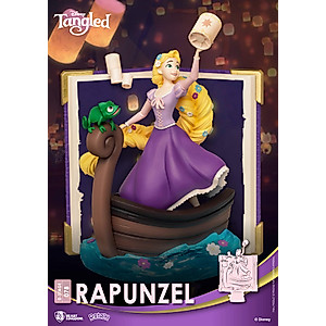 Beast Kingdom Disney Story Book Series: Rapunzel DS-078 D-Stage Statue, Multicolor, 6 inches