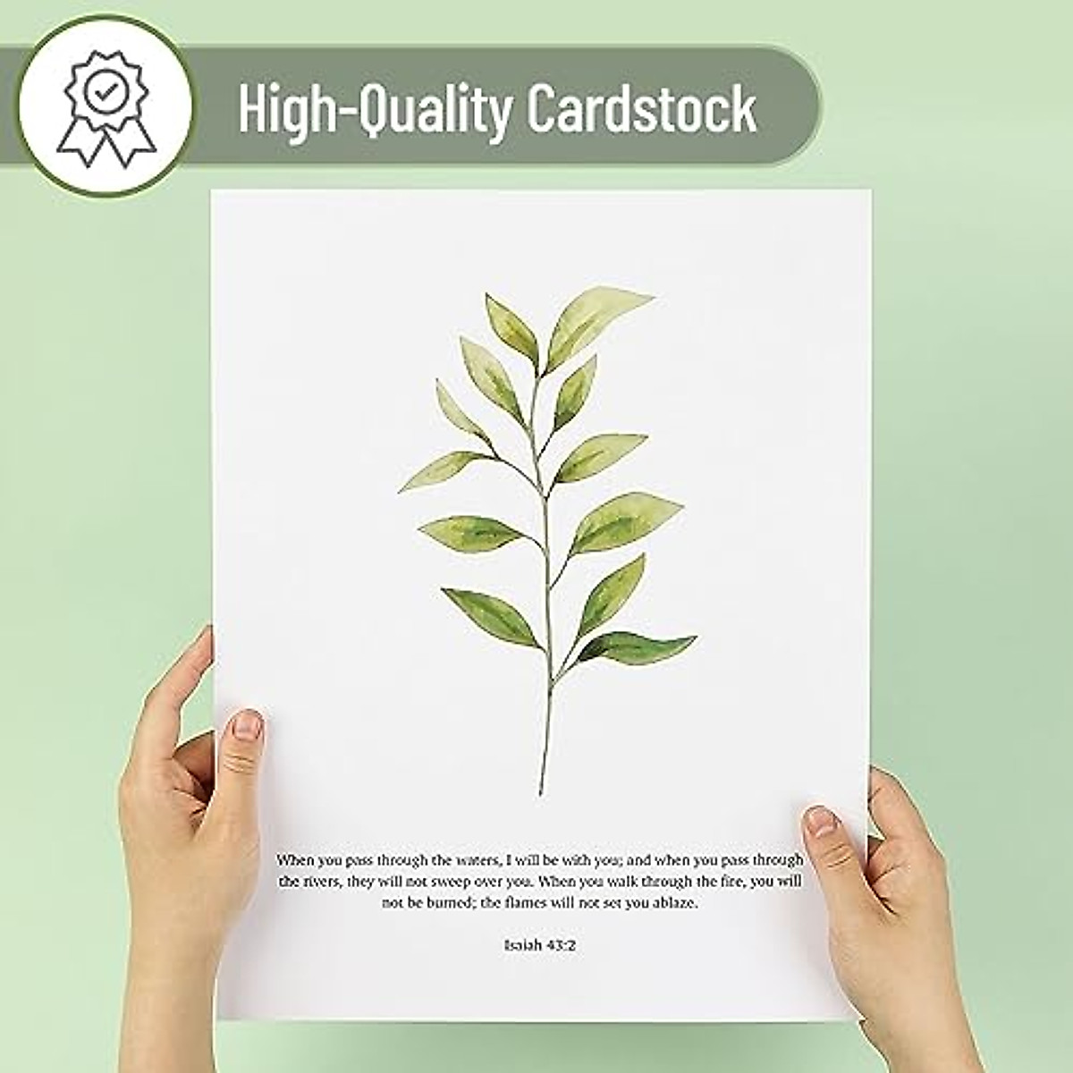 Mr. Pen- Christian Wall Decor, 6 Pack, 11” x 14”, Scripture Wall Art, Bible Verse Wall Decor, Bible Verse Poster, Bible Scriptures Wall Decor, Religious Wall Decor, Scripture Wall Decor