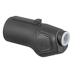 CURT 58145 Heavy-Duty Trailer-Side 7-Pin RV Blade Wiring Harness Connector Black