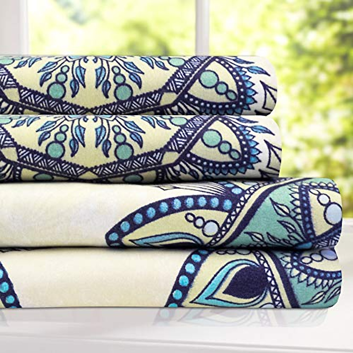 Full Size Sheet Sets - Breathable Luxury Sheets with Full Elastic & Secure Corner Straps Built In - 1800 Supreme Collection Extra Soft Deep Pocket Bedding Set, Sheet Set, Full, Ashley