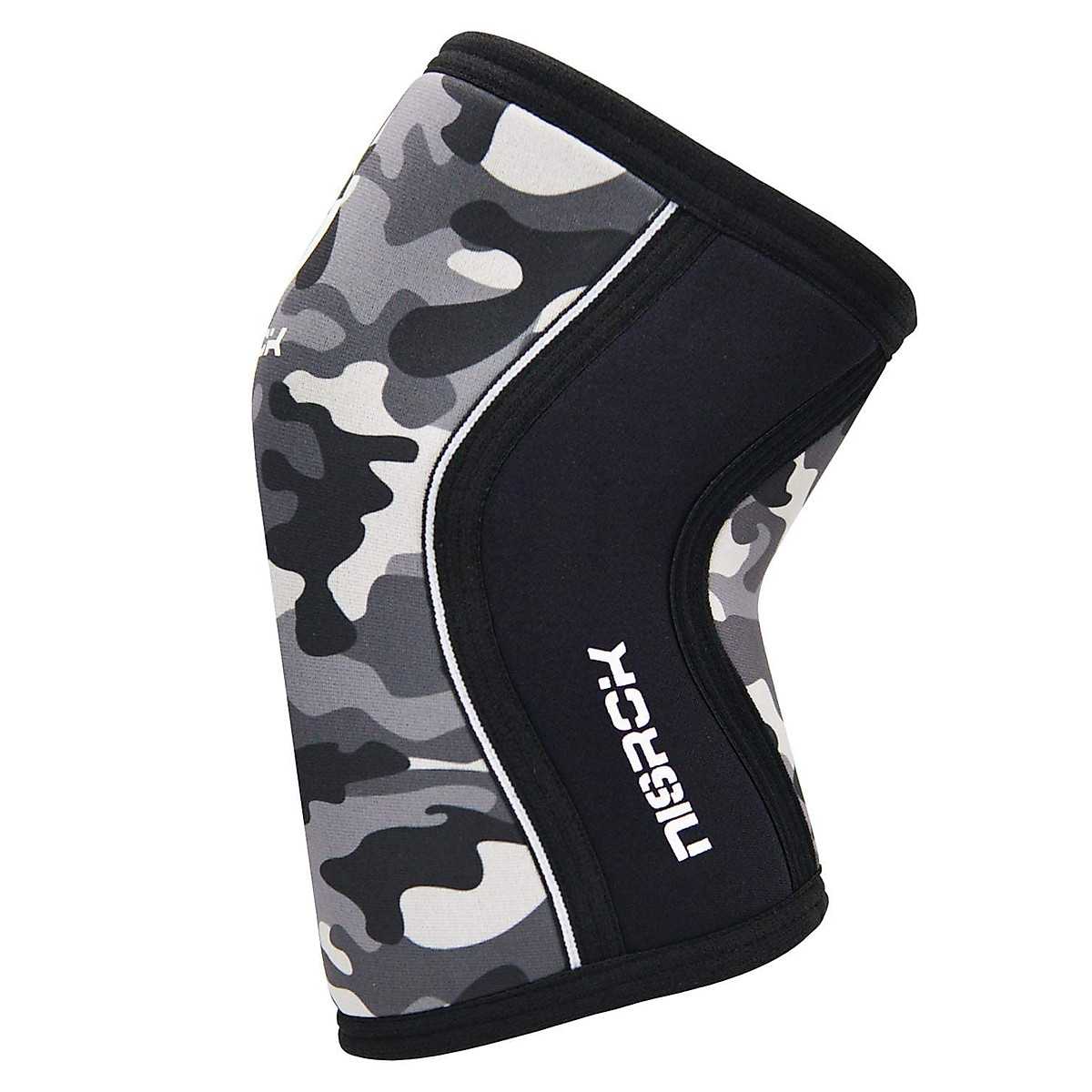 Knee Sleeves (1 Pair), 7mm Neoprene Compression Knee Braces, Great Support for Cross Training, Weightlifting, Powerlifting, Squats, Basketball and More Large