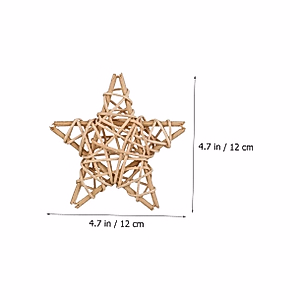 NOLITOY 9 Pcs Coffee Table Dining Table Rattan