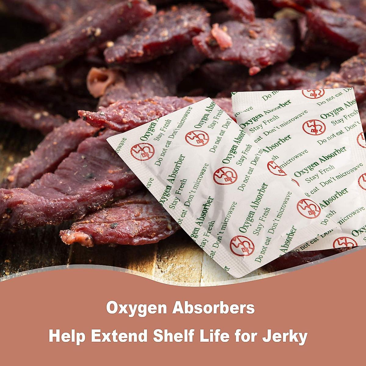 WVacFre 3000cc(30Packets) Oxygen Absorbers Packets for Food,Food Grade Oxygen Absorbers for Food Storage.