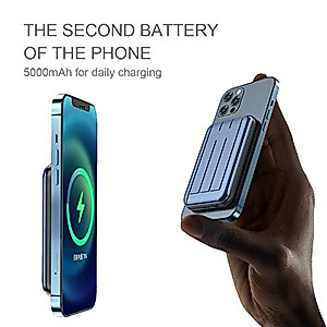 Crelander LED Laptop Backpack Dynamic Storage Bag with 5000mah Wireless Power Bank