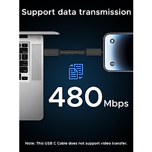 Multi Charging Cable EDC Travel Portable Keychain Charger Cable with PD Ultra-Fast Charging Power, Magnetic 4 in 1 USB C Cable for iPhone 15/15 Pro/ 15 Plus/ 15 Pro Max/MacBook Samsung (Lava Black)