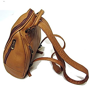 Le Donne U Zip Mid Size Woman's Backpack, Navy