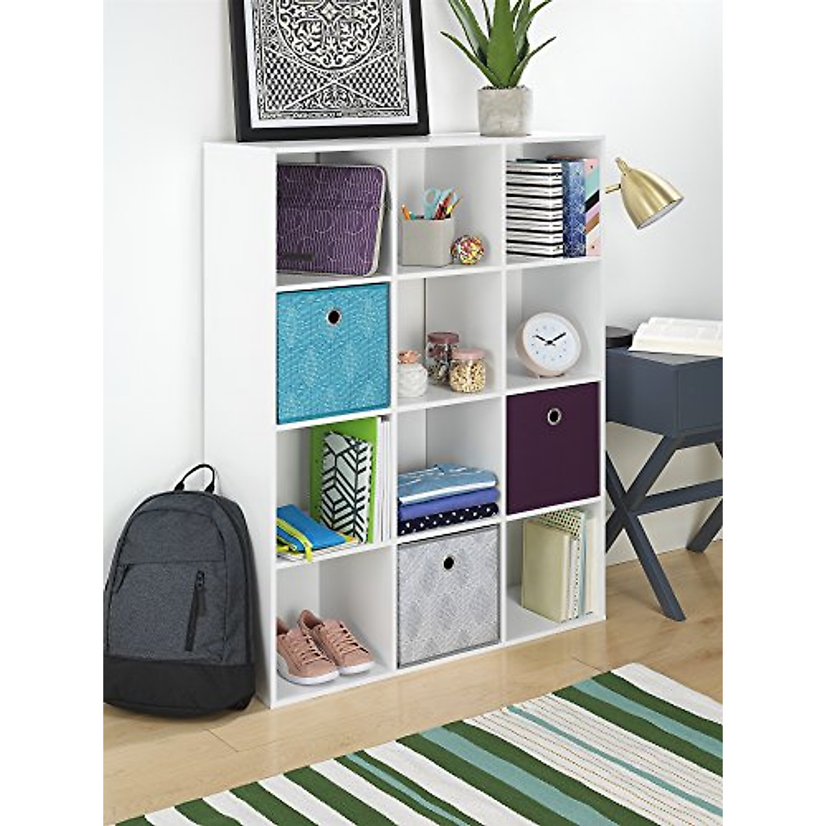 Whitmor Cube Organizer, White